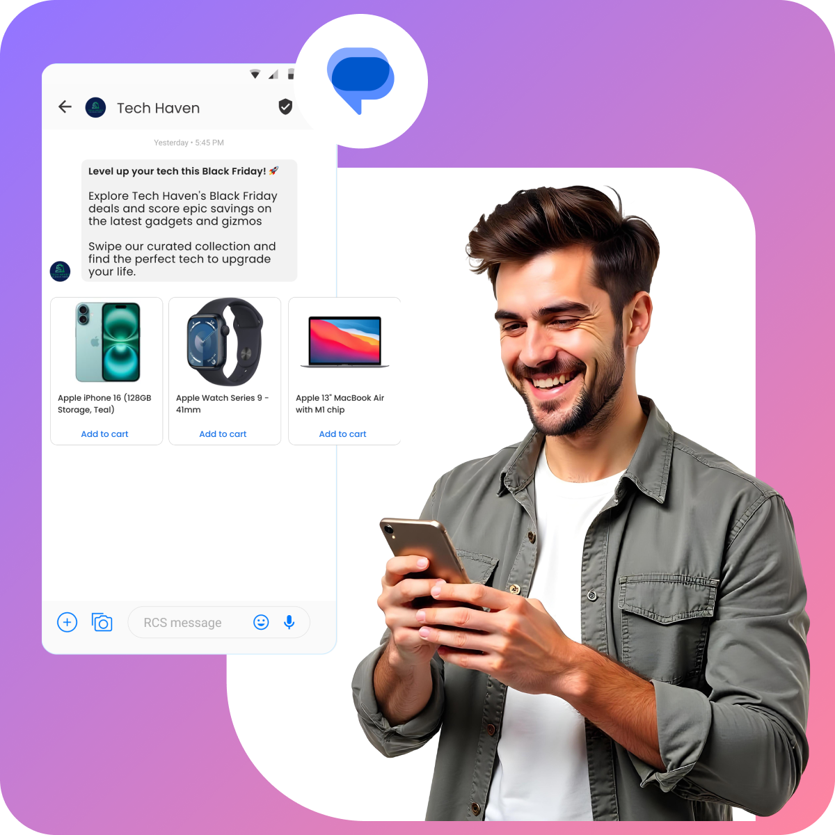 RCS: Connect. Engage. Grow. | Business Messaging Innovation | India